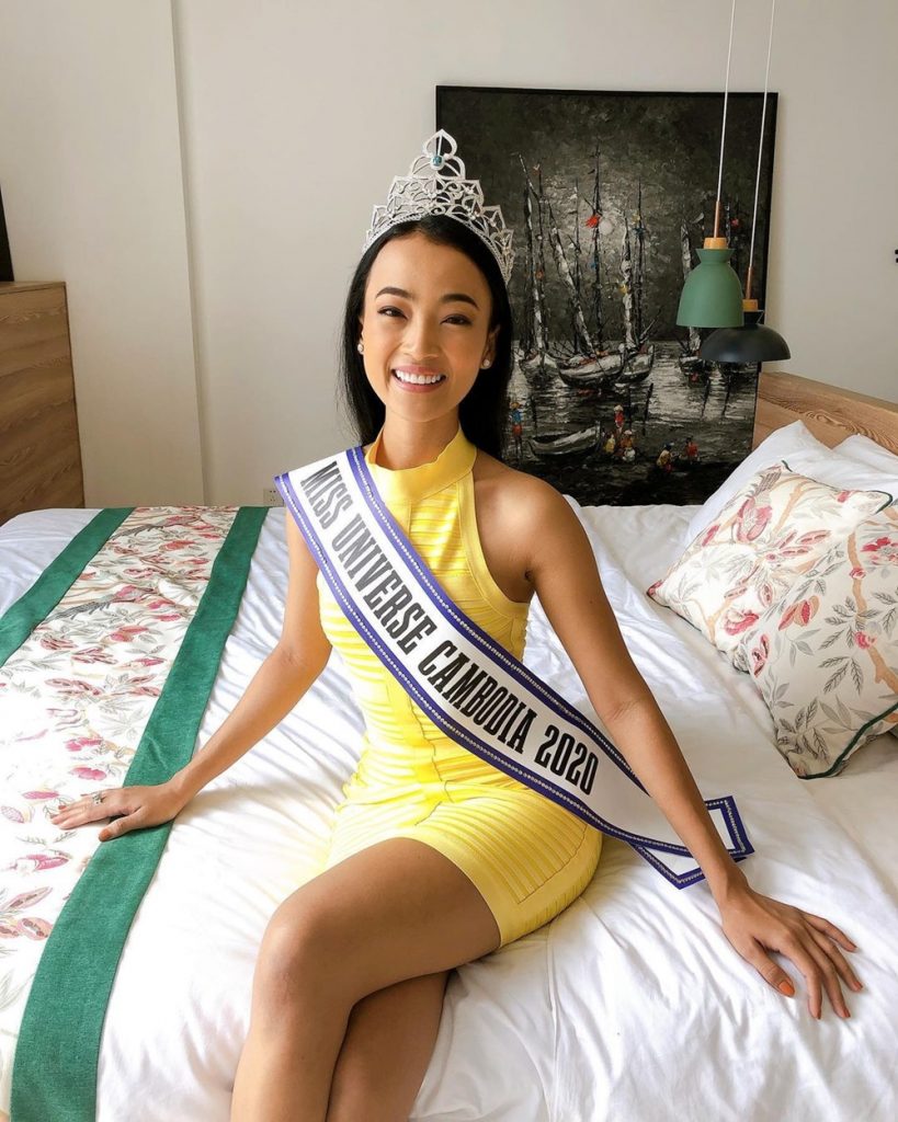 มิสยูนิเวิร์สกัมพูชา Reth Sarita สาวร่างเล็ก แต่สปีชเด่น คู่แข่งเอเชีย ...