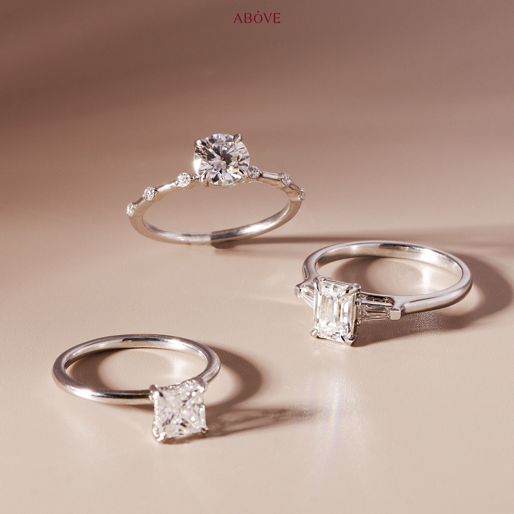 Above Diamond เปิดแหวนแต่งงานเพชรแฟนซีคอลเลกชันล่าสุด เอาใจคู่รักมินิมอ ...