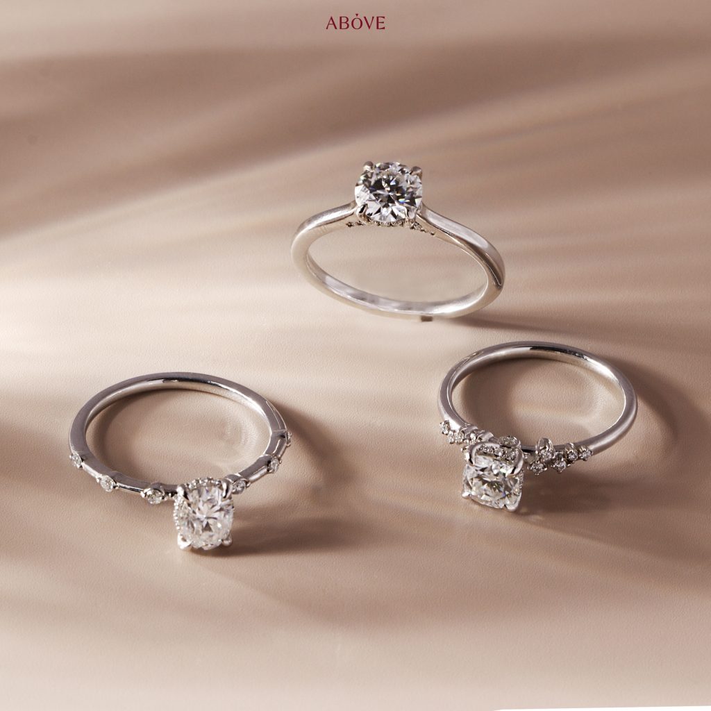 Above Diamond เปิดแหวนแต่งงานเพชรแฟนซีคอลเลกชันล่าสุด เอาใจคู่รักมินิมอ ...