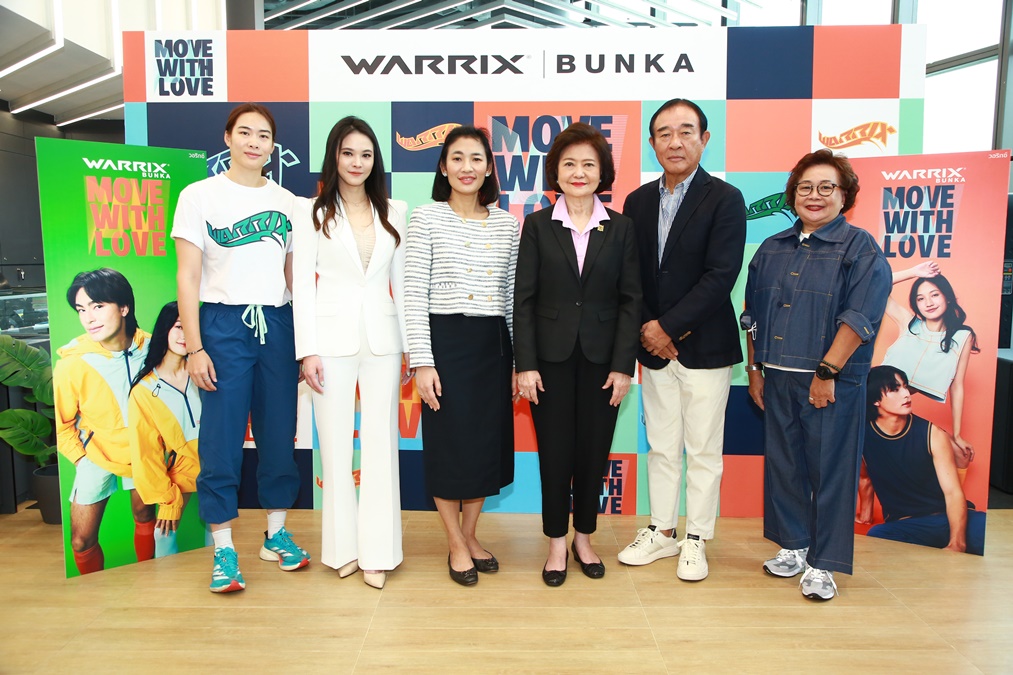 “WARRIX” คอลแลบส์ “BUNKA” เปิดตัวคอลเลคชั่นใหม่สุดพิเศษ MOVE WITH LOVE