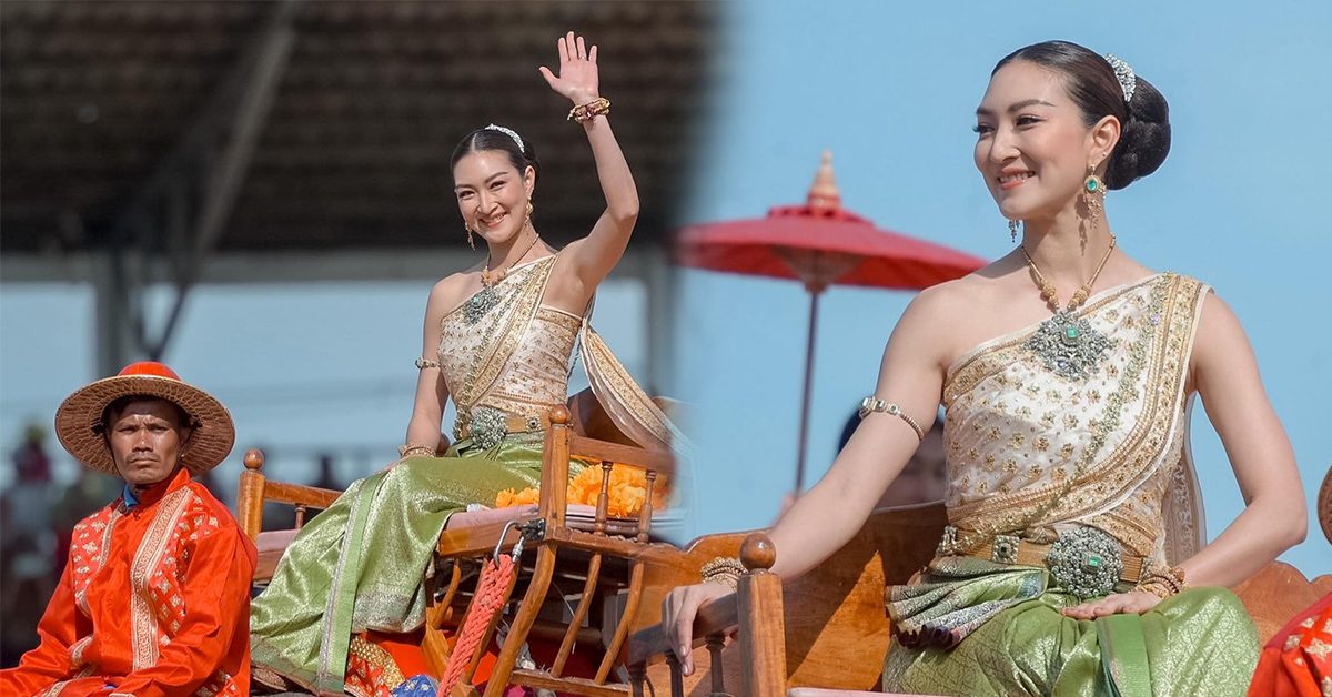 สุดยิ่งใหญ่! แพนเค้ก ขึ้นช้างแห่ เปิดงานมหัศจรรย์งานช้างสุรินทร์ 2566