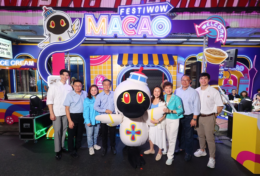 “Festiwow Macao” อีเวนต์เล่นใหญ่ส่งท้ายปีของการท่องเที่ยวมาเก๊าเนรมิตเยาวราชผ่าน Light Mapping ...