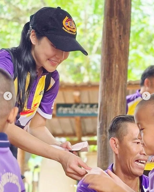 รู้จัก ทับทิม อัญรินทร์ ดาราจิตอาสา คนสวยใจบุญ