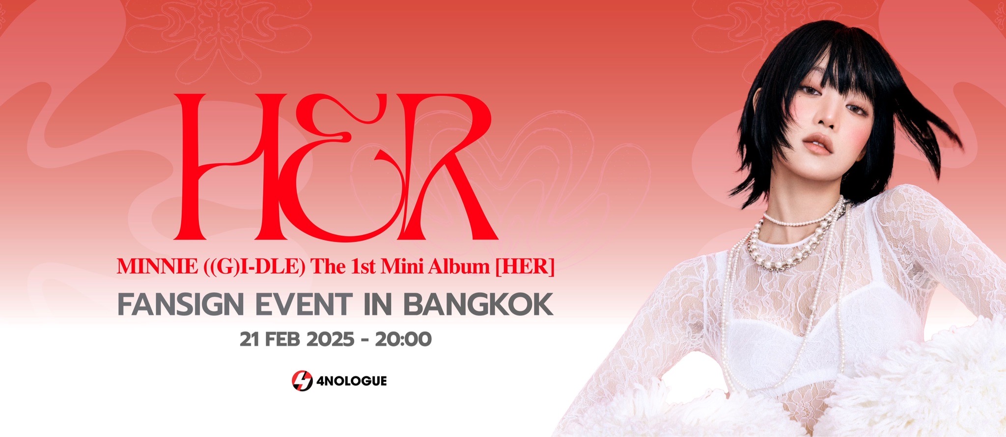 มินนี่ แห่งวง(G)I-DLE เตรียมจัดงาน MINNIE (G)I-DLE) The 1st Mini Album [HER] FANSIGN EVENT IN ...