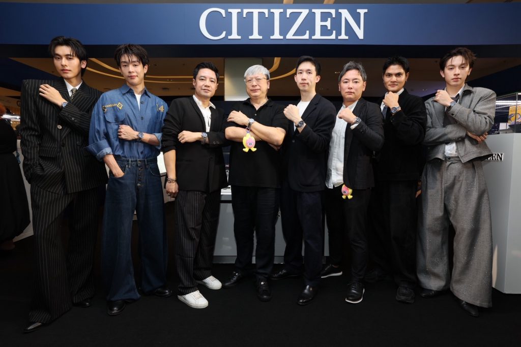 “นิว - กร - อองรี” นำทีมหนุ่มฮอต ร่วมงานเปิดตัวนาฬิกา CITIZEN x The Jum “Cosmic Fire” Thailand ...